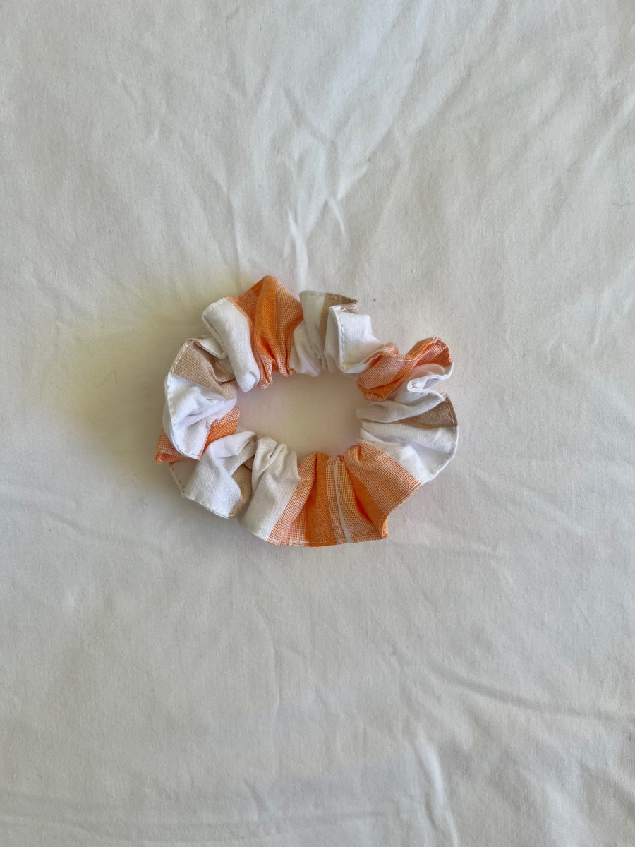 'Peach Stripe' Scrunchie – DUKES